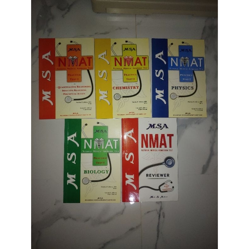 NMAT reviewer by MSA (not brand new) | Shopee Philippines