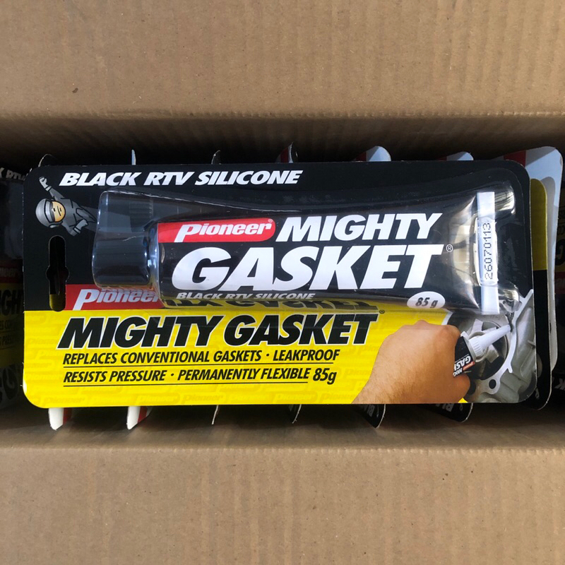 Pioneer Mighty Gasket Engine Sealant Black 85g | Shopee Philippines
