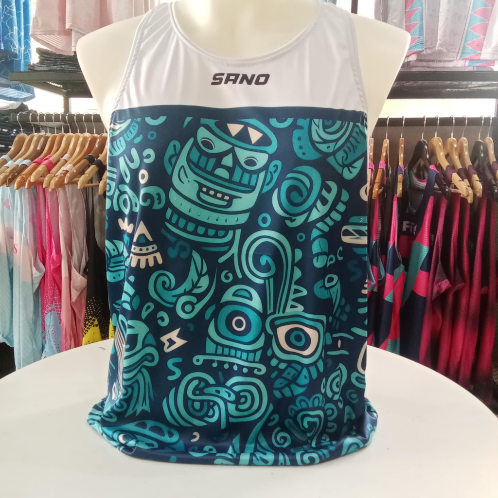 Sano Running Singlet (Green) | Shopee Philippines