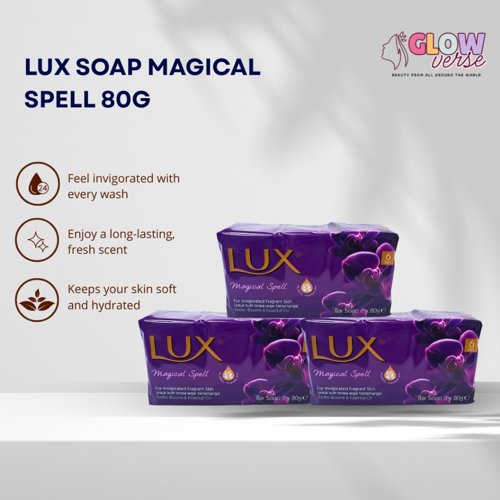 Lux Soap Magical Spell 80G (6 pack) | Shopee Philippines