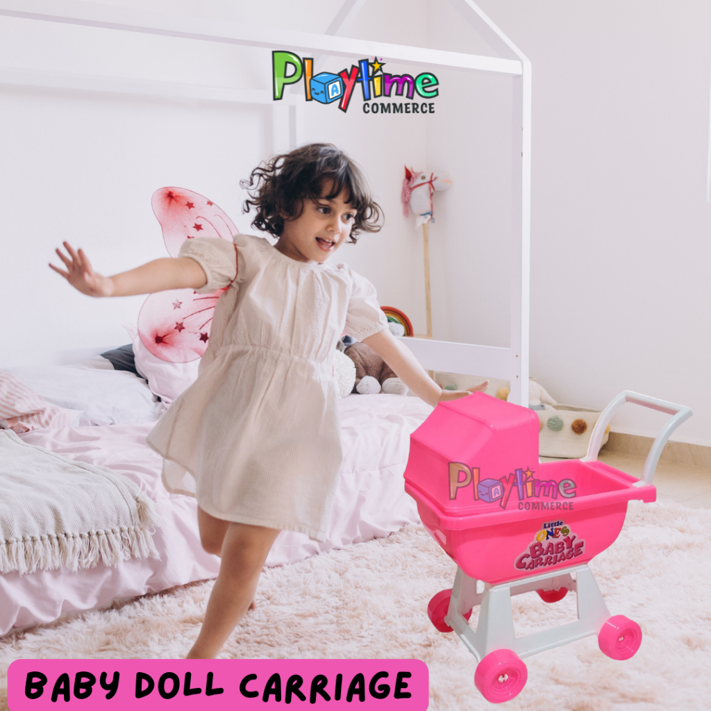 Anding's Baby Carriage Toy Crib Stroller with Doll Baby Dolls Accessory ...