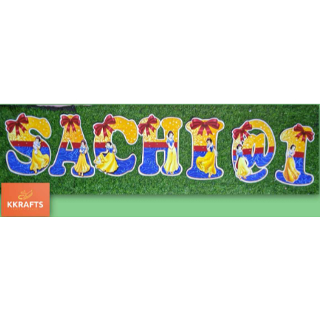 Snow White Theme Name Backdrop letter Cutouts ( PER LETTER ) | Shopee ...