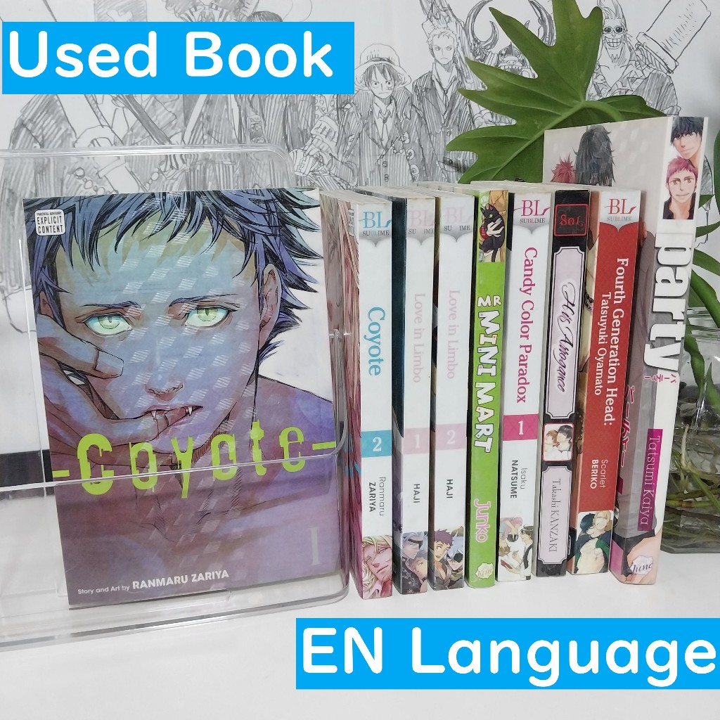 [BL Manga] Assorted BL Manga Titles 2 (EN Language) | Shopee Philippines