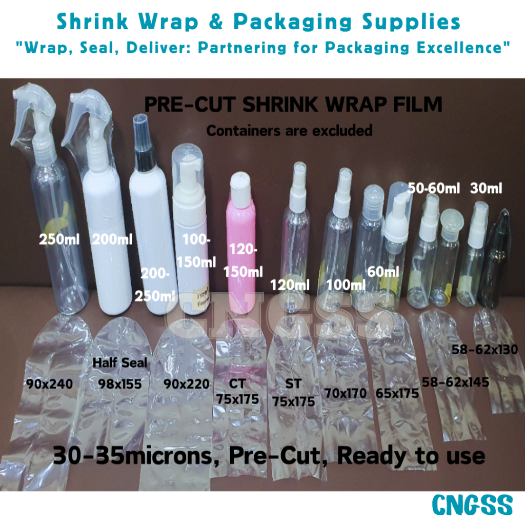 Shrink Wrap Plastic Packaging /Shrinkable Plastic Sealer Tape for ...