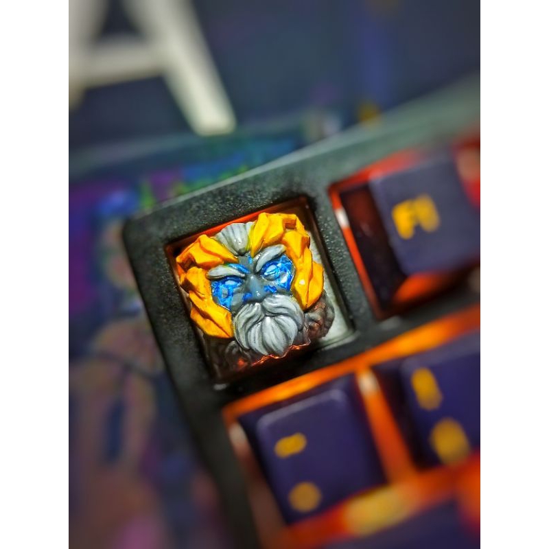 Zeus Artisan Keycap by Moon Factory | Shopee Philippines