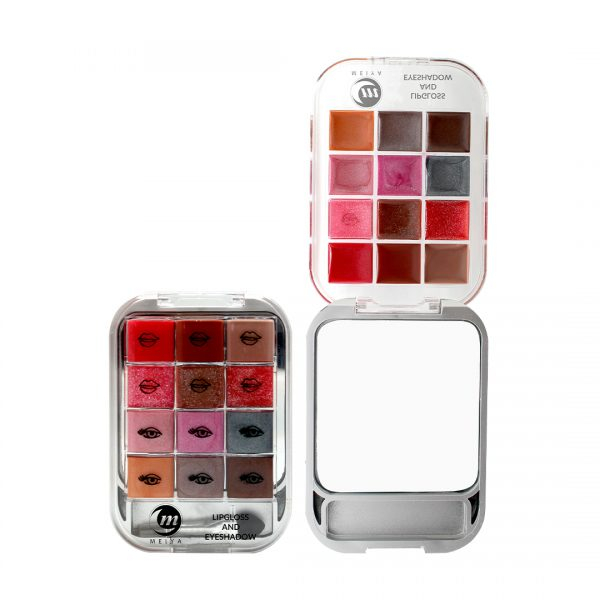 MEIYA 2-in-1 Lip Gloss & Eyeshadow Palette | Shopee Philippines