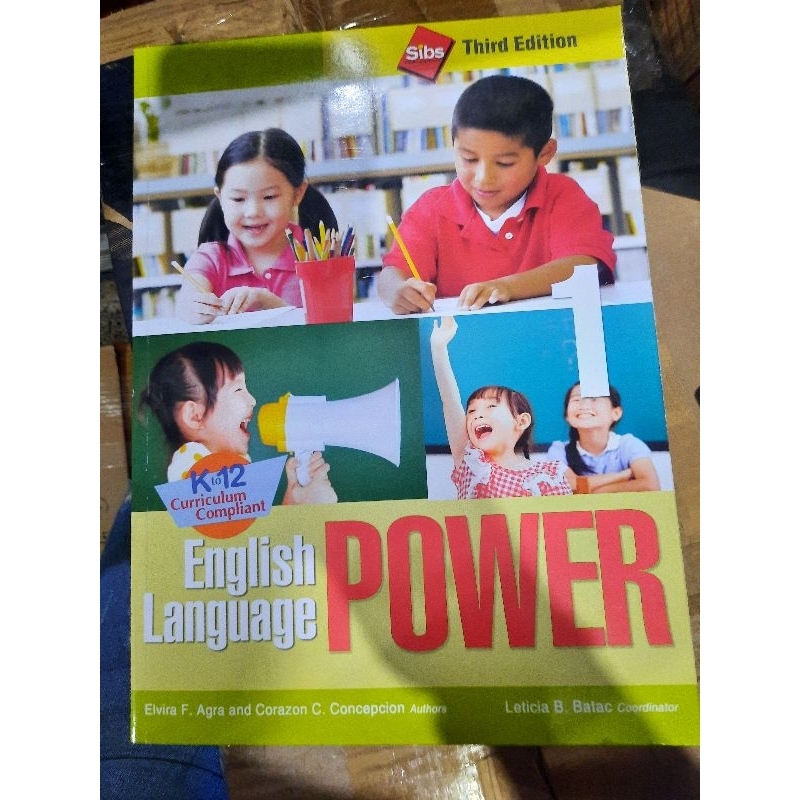 English Language Power grade 1 2 3 4 kto12 3rd edition | Shopee Philippines