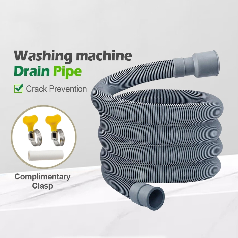 1-8M Washing Machine Drain Hose Outlet Water Pipe drainage pipe Soft ...