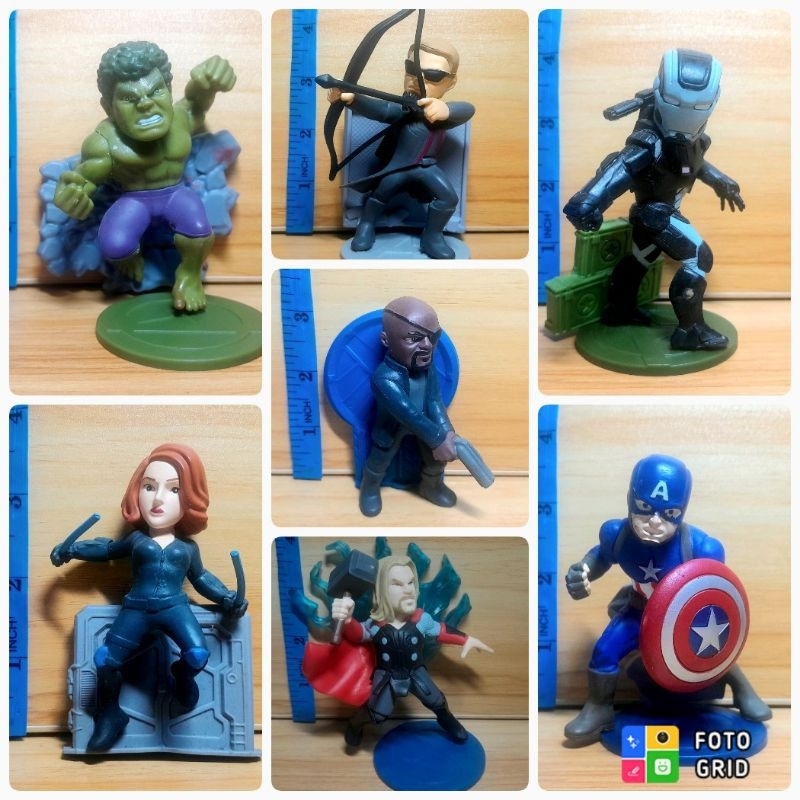 Marvel Avengers characters ref magnets preloved | Shopee Philippines