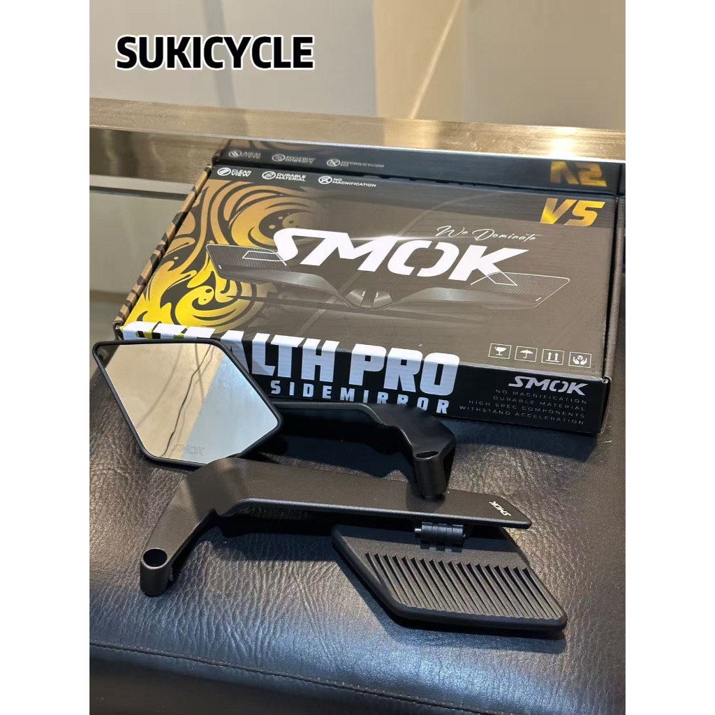 SMOK SIDE MIRROR SET STEALTH PRO V5 WINGLET CLEAR VIEW DURABLE MATERIAL ...