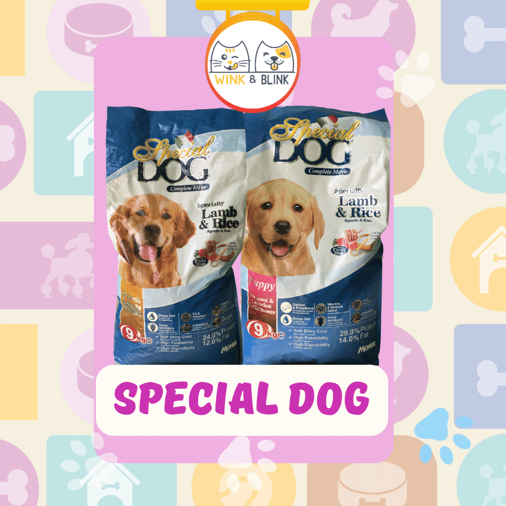 Special Dog for Adult and Puppy Dry Food 9kgs | Shopee Philippines