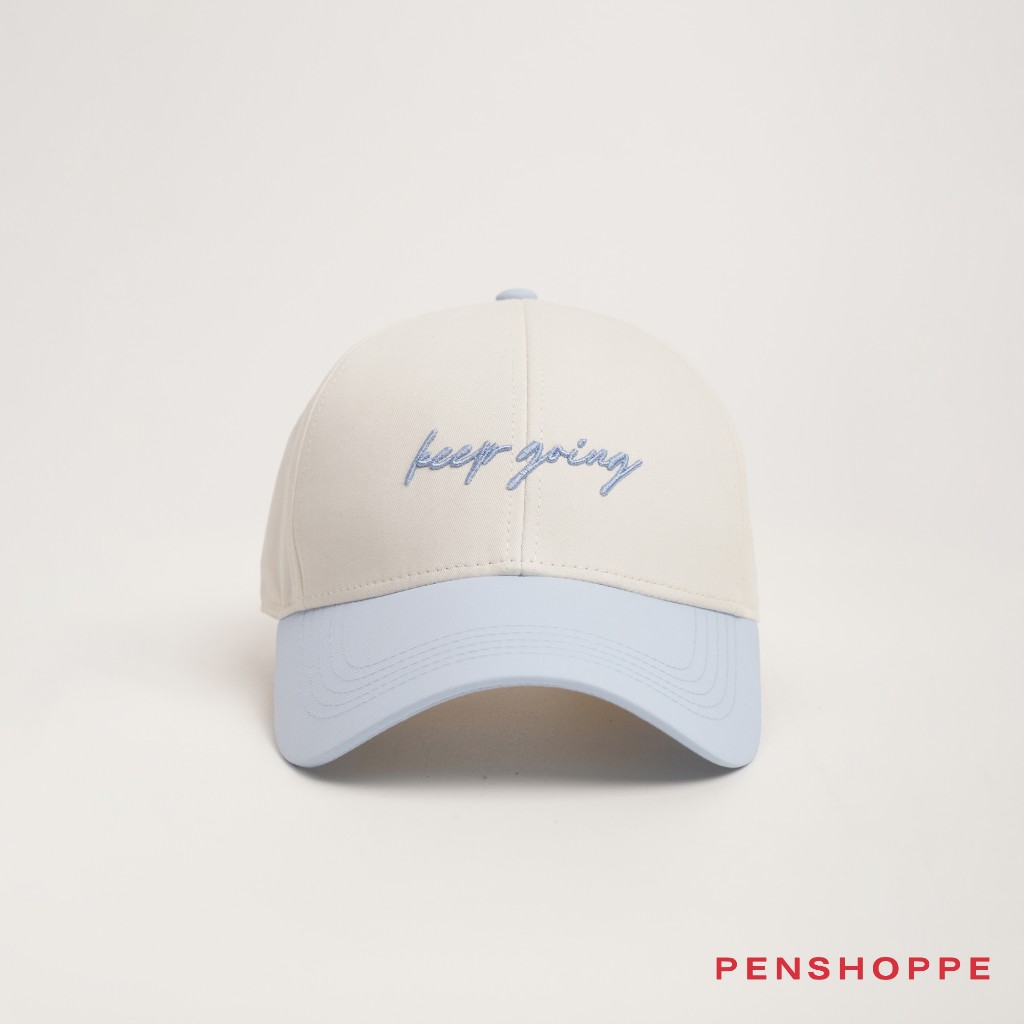 Penshoppe Classic Cap with Embossed Embroidery (Off White) | Shopee ...