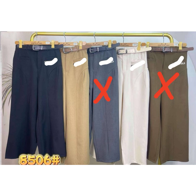 #8506 SALE BKK SHEENA PANTS (Ess3) | Shopee Philippines