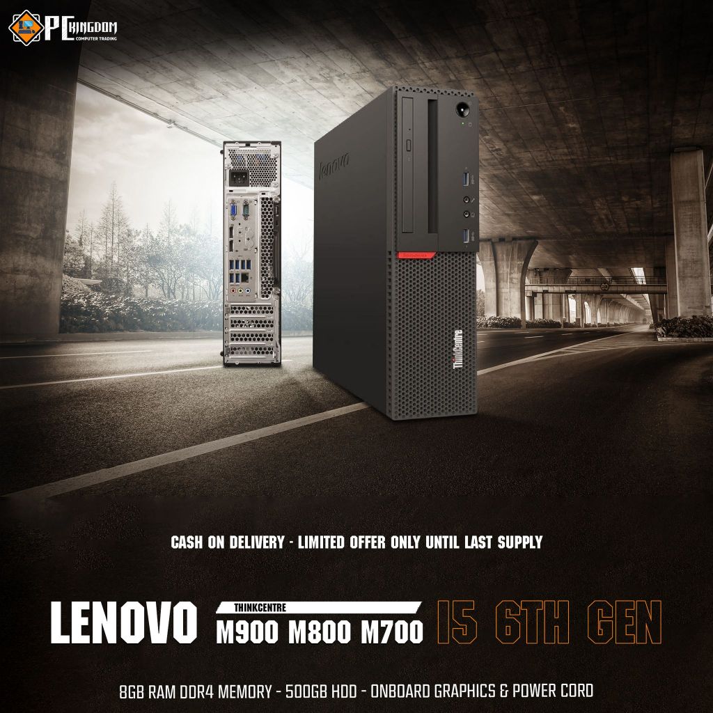 SYSTEM UNIT ASSTD BRAND LENOVO/HP/DELL i5 6TH GEN 8GB RAM DDR4 500GB ...