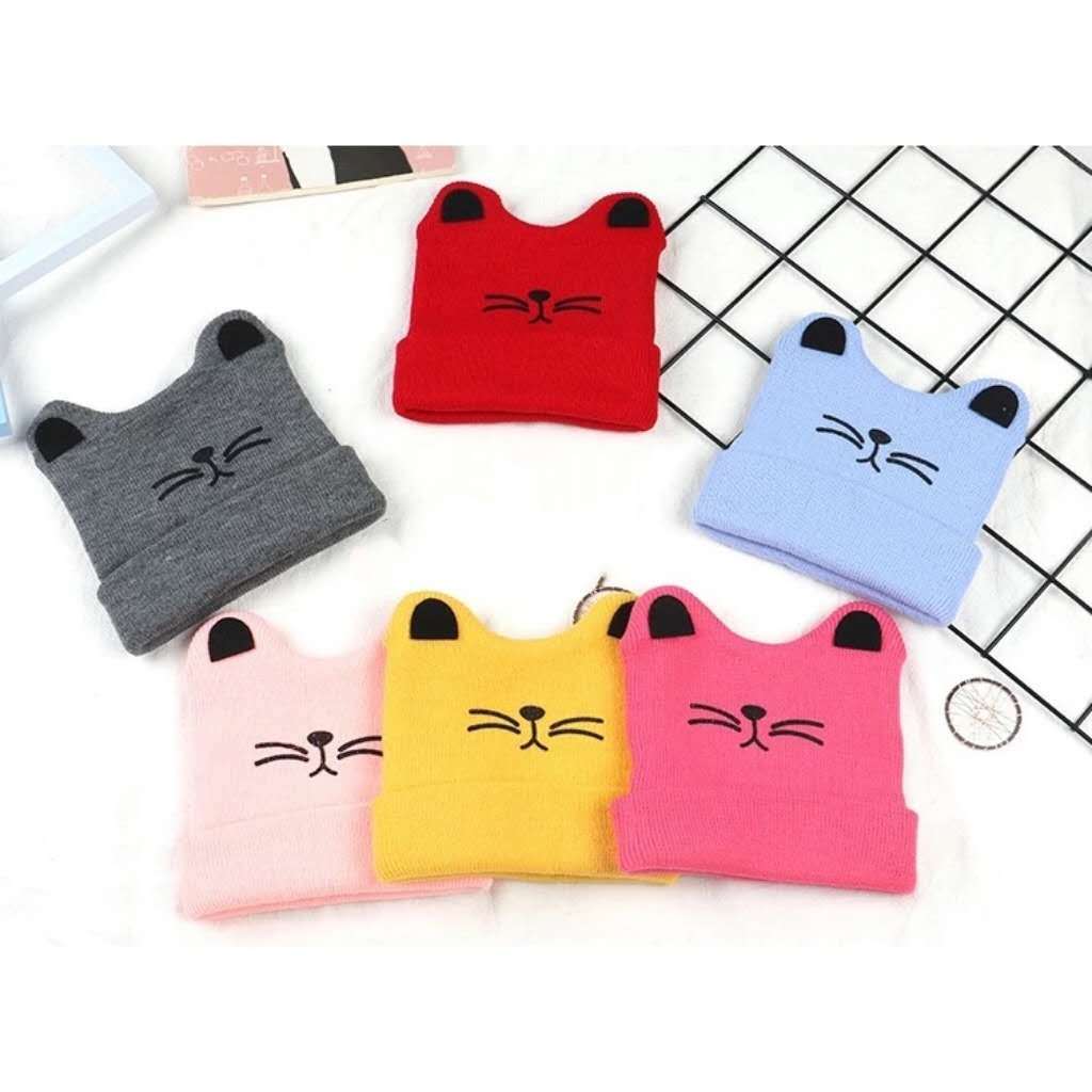 TNC Cute Cat Baby Hat Bonnet Unisex Soft Hat ( For Baby Or Toddler Cute ...
