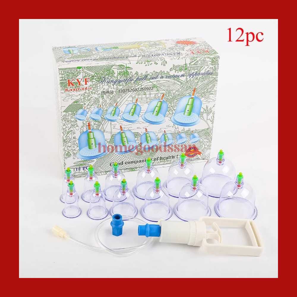 homegoodssan 12pcs Ventosa Pull Out A Vacuum Apparatus Body Massage ...