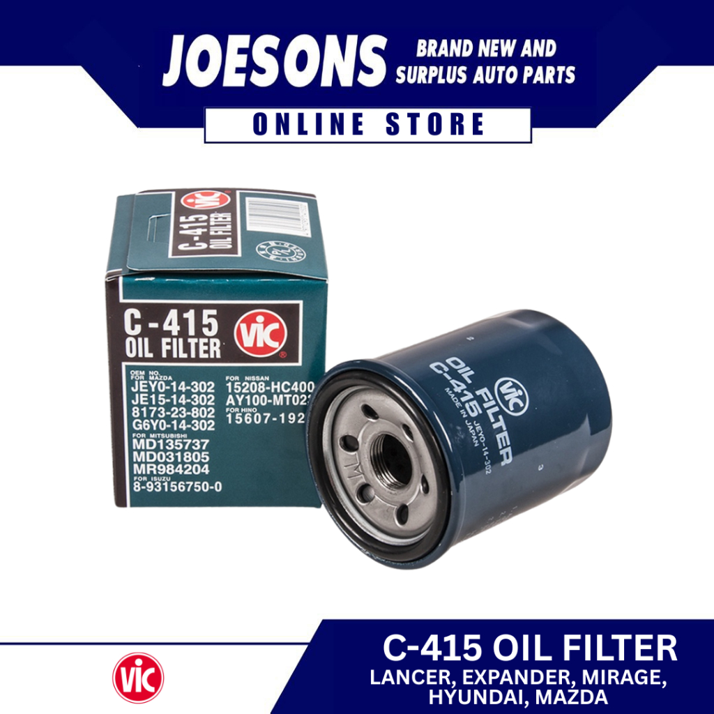 C-415 OIL FILTER FOR MITSUBISHI LANCER, EXPANDER, MIRAGE, HYUNDAI ...