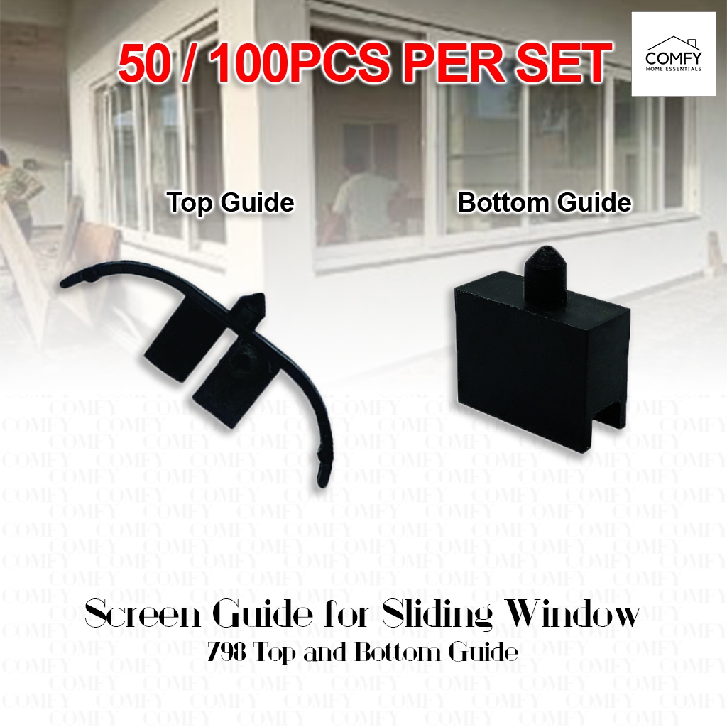 50/100PCS Top Guide Bottom Guide for 798 Screen Sliding Window 798 ...