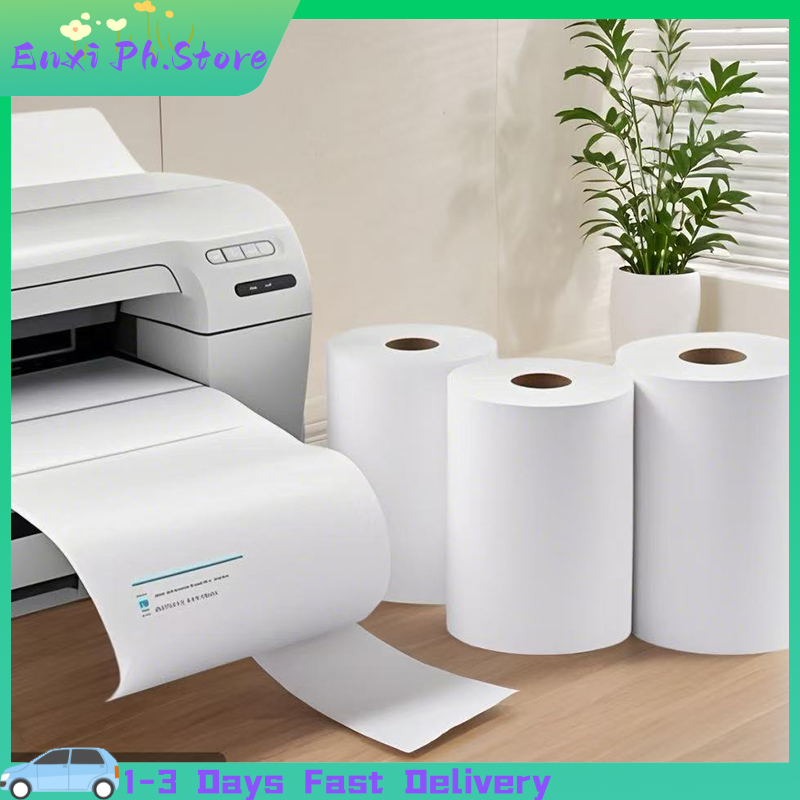 100 Rolls 57x40mm Thermal Paper for receipt Thermal printers | Shopee ...
