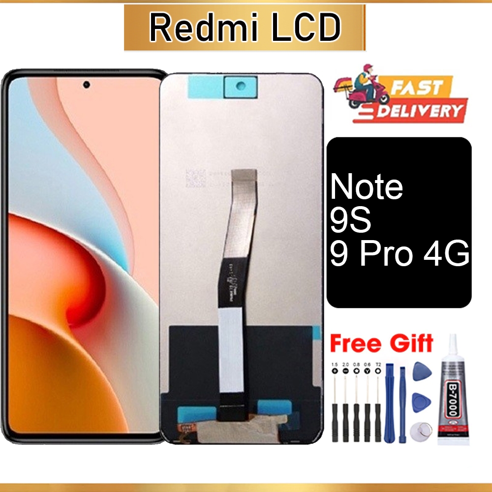 UMI For Xiaomi Redmi Note 9S Note 9 Pro 4G LCD DIsplay Touch Screen ...