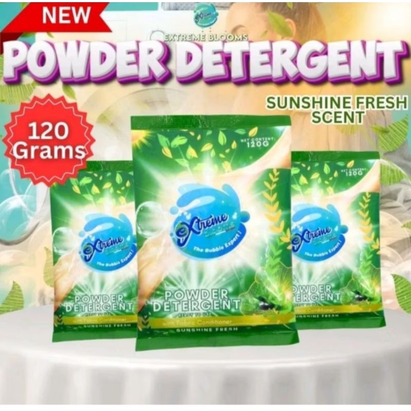 NEW LAUNDRY DETERGENT POWDER 120G. 1PC (READY TO USE!!) | Shopee ...
