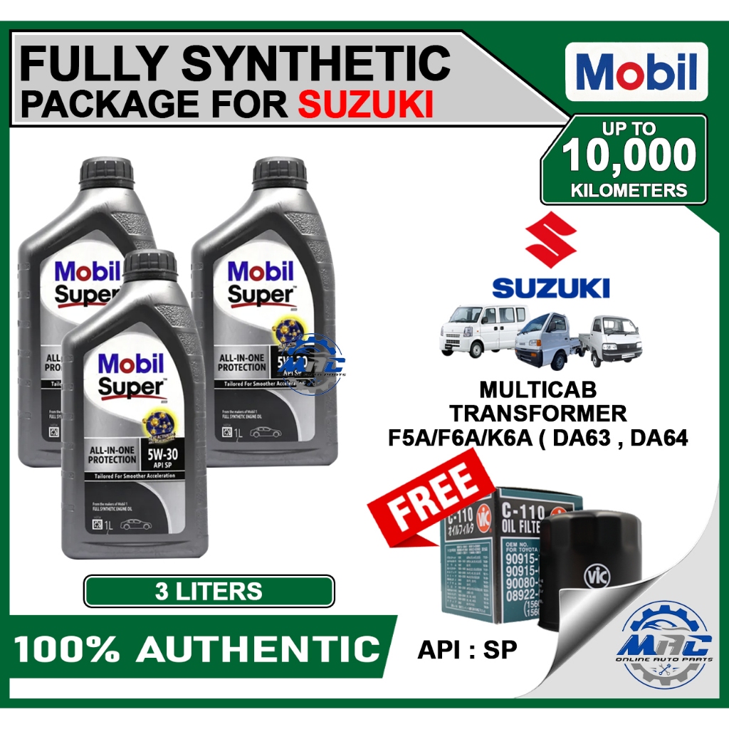 Mobil Super 5W30 All in One Protection 3 liters SUZUKI Multicab ...