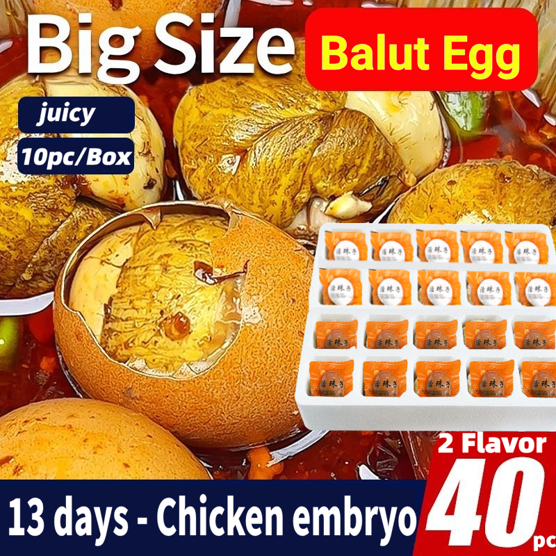 Balut Egg Whole Box Wholesale Ready to Eat Spicy Balot/Ostrich Egg ...