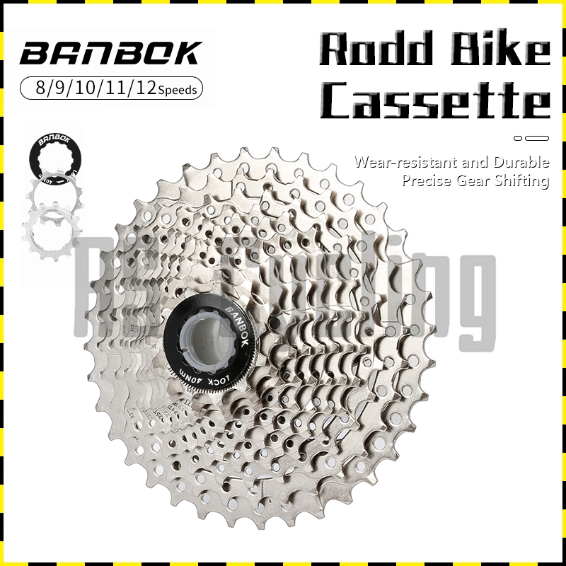 BANBOK Road Bike 8 9 10 11 Speed Cassette Cogs Freewheel 11-23T/25T/28T ...