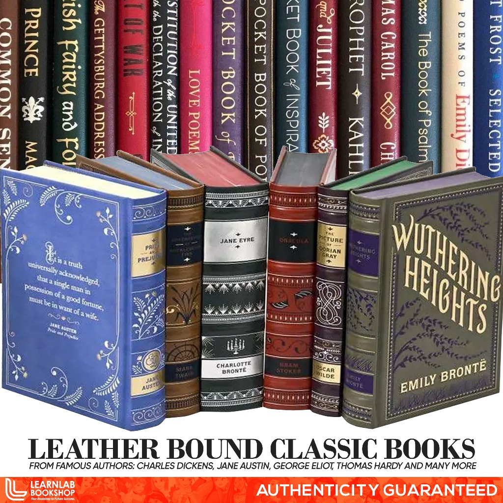 CLASSIC STORY BOOKS | Assorted Classics Books for Literature LEATHERBOUND [Pre-Loved] | Shopee ...