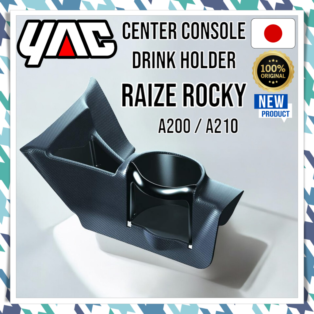Tsuchiya Yac Toyota Raize Rocky Custom Accessories Black | Shopee ...