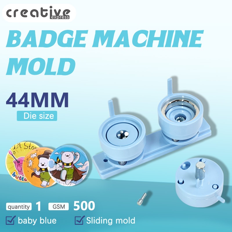 Creative Badge Machine Mold 44mm Diy Button Making Mold Badge Making ...