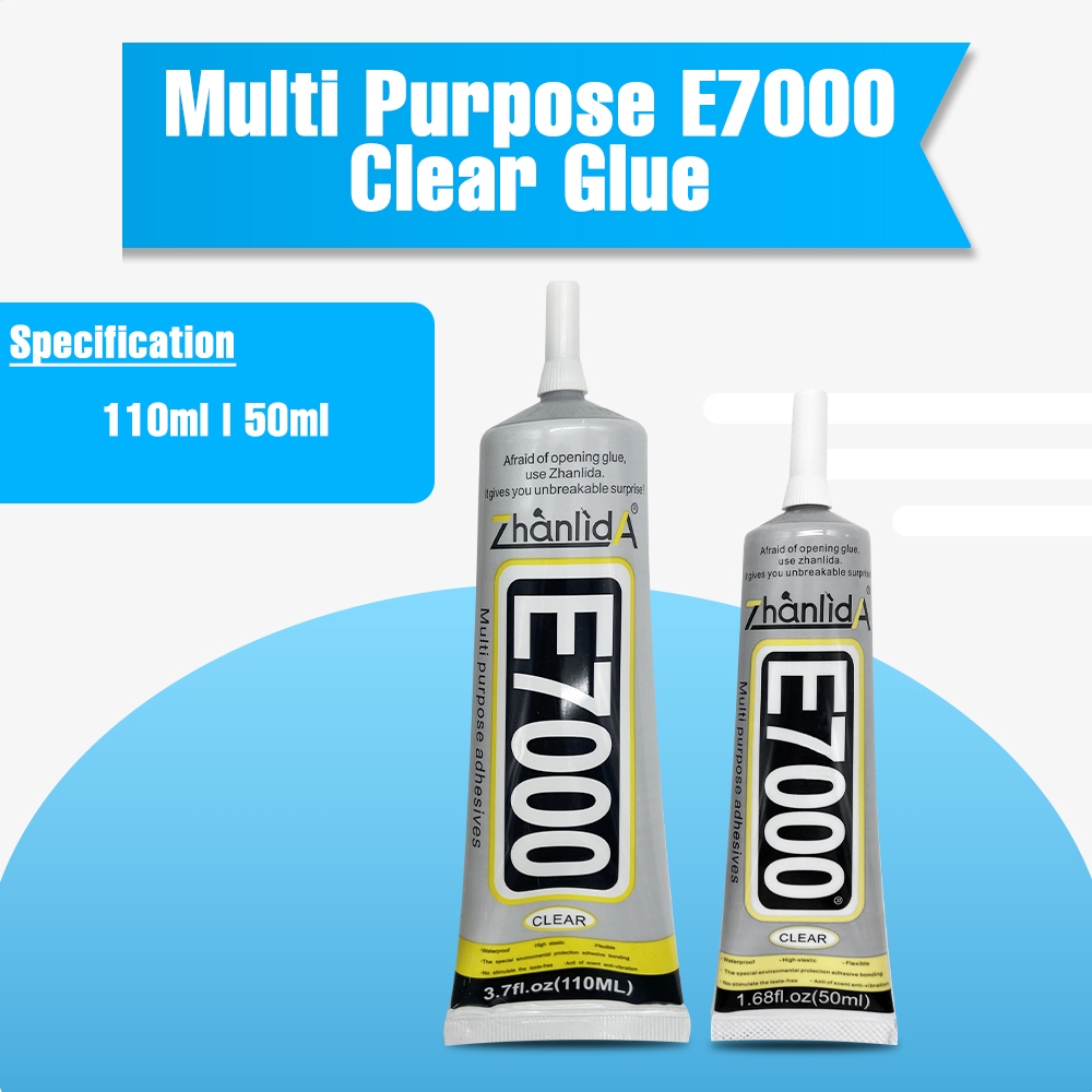 E7000 Fabric Glue Original Multi-Purpose Adhesive Glue Transparent ...