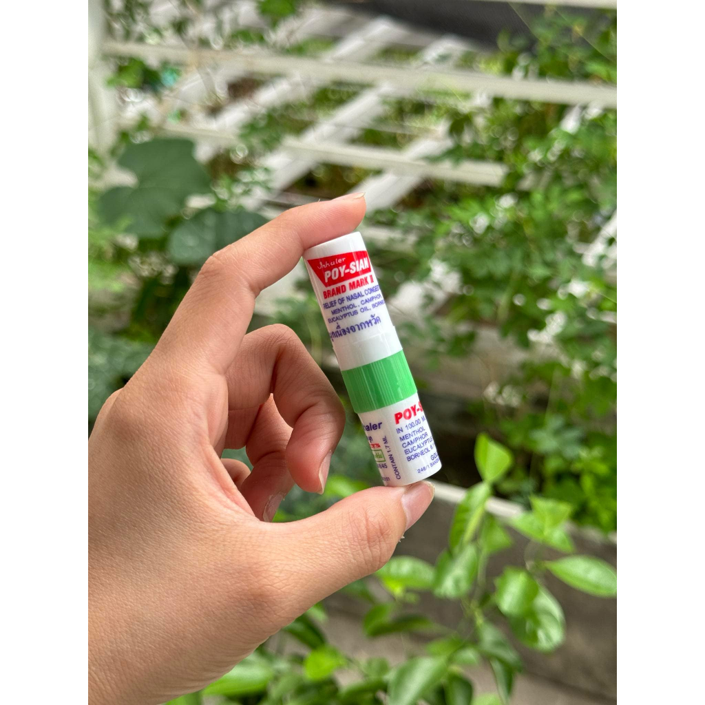 Poy-Sian Herbal Inhaler — Thailand's No. 1 Brand Inhaler (100% ...