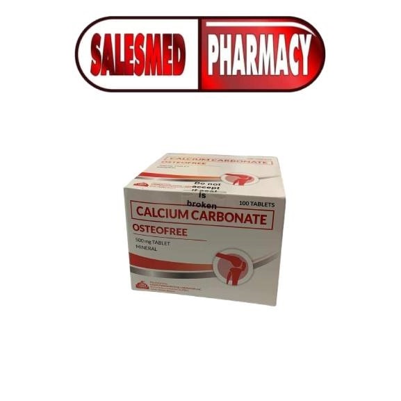 OSTEOFREE Calcium Carbonate 100's Tablets | Shopee Philippines