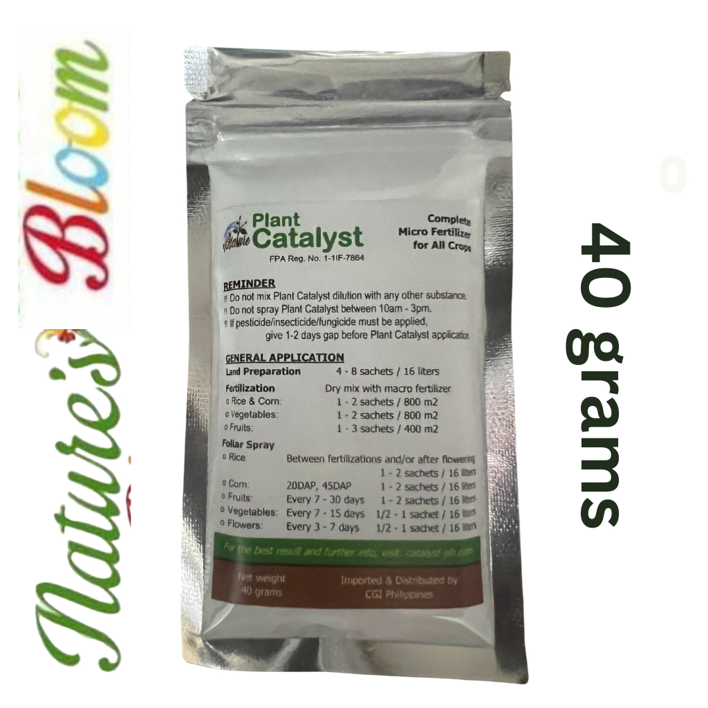 Green Nature Plant Catalyst Complete Micro Fertilizer for All Crops 40 ...