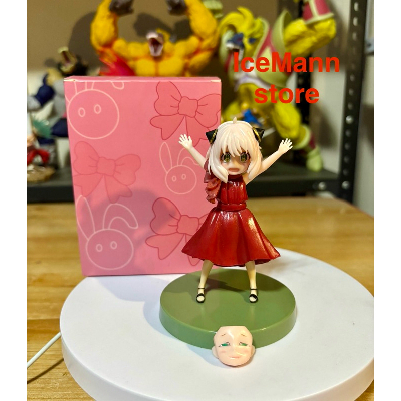 Anya forger figure, 11cm tall, knock off, with box | Shopee Philippines