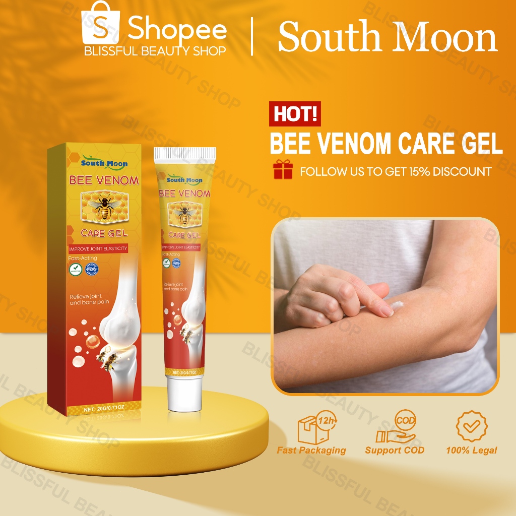 South Moon Bee Venom Joint Ointment 20g Propolis Gel for Joint Relief ...