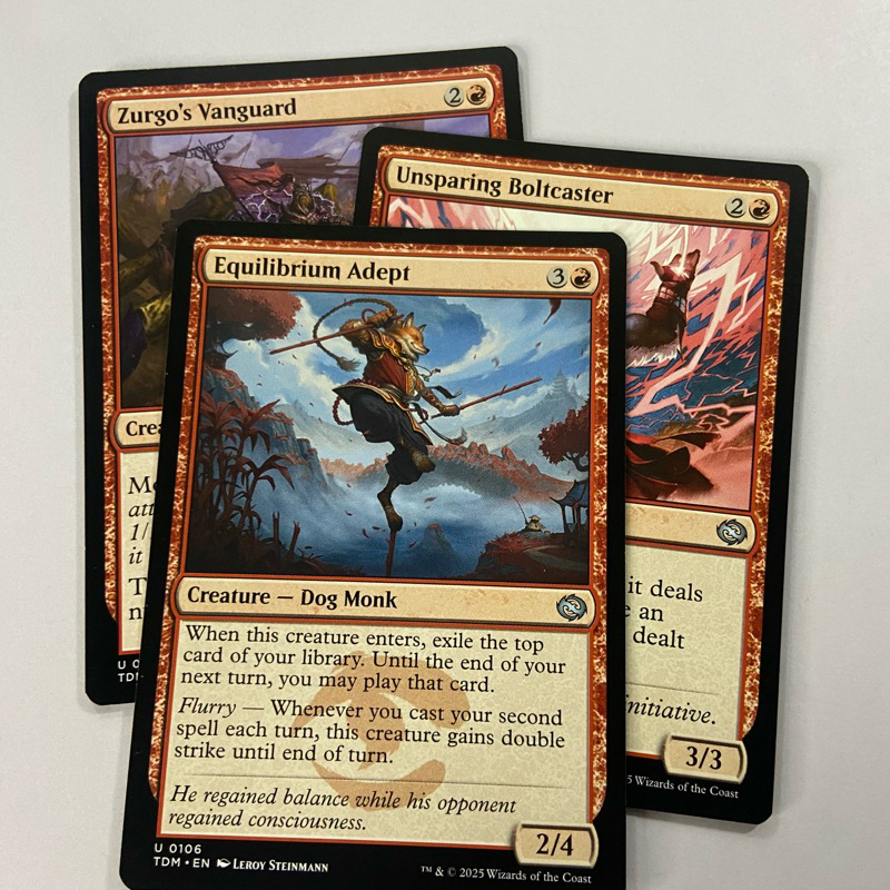 TDM TARKIR DRAGONSTORM UNSPARING BOLTCASTER ZURGO’S VANGUARD ...