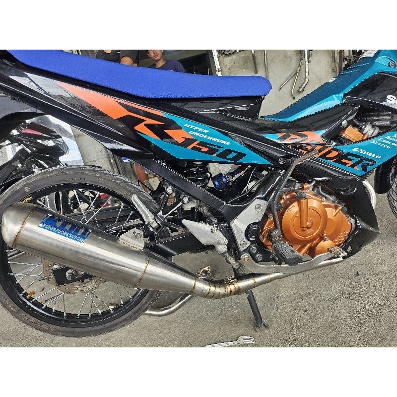 KOU Power pipe for Raider R150 Carb& F.I | Shopee Philippines