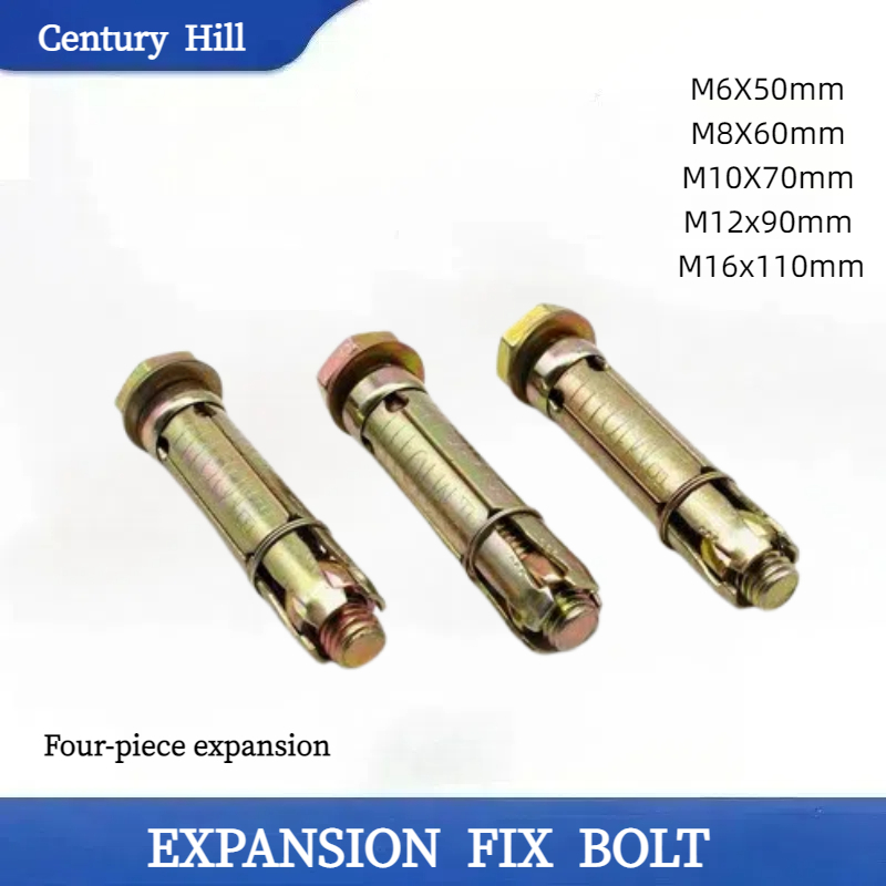 Heavy Duty Expansion Screw Shell Anchor Expansion Bolt Fix Type M6 to ...