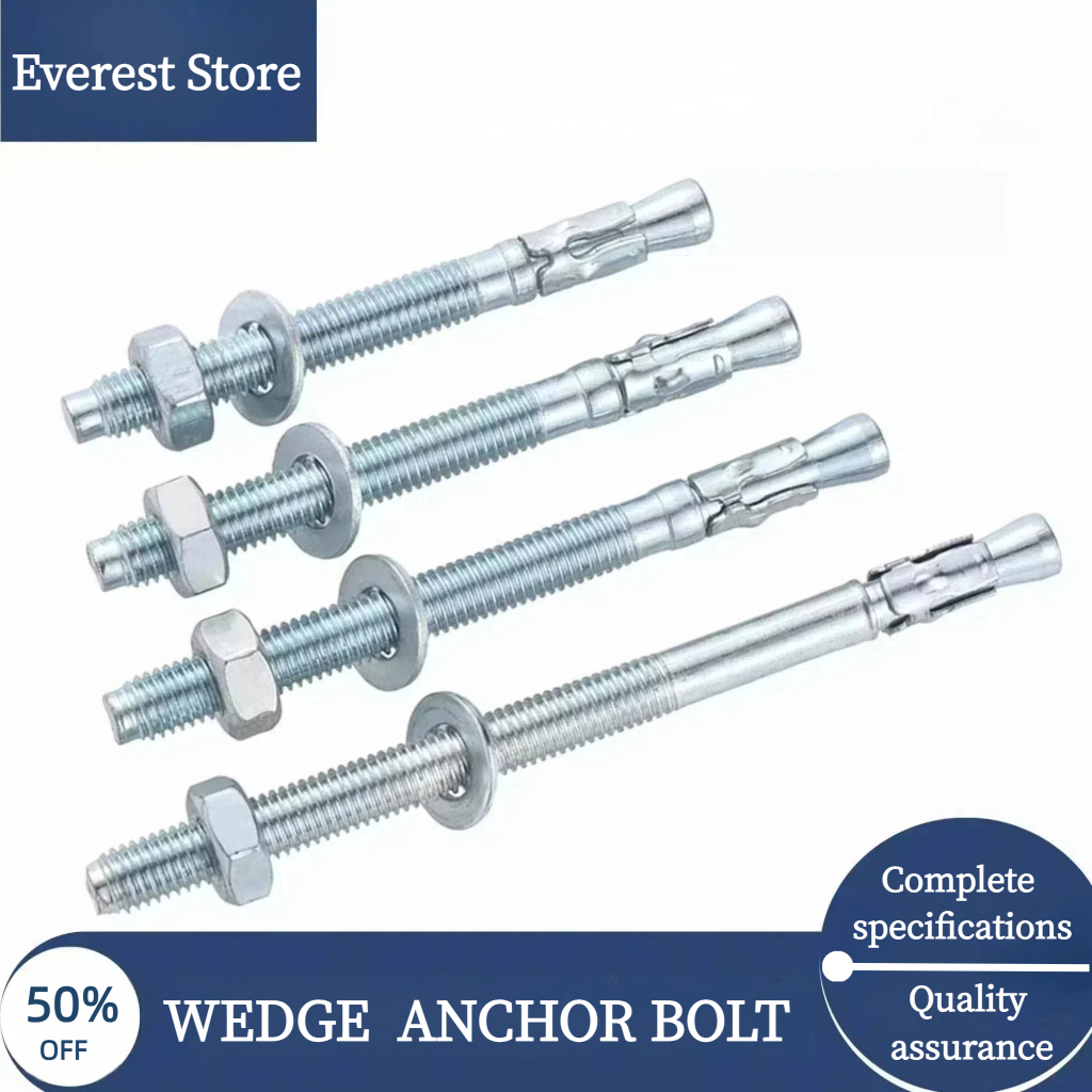 Wedge Anchor Expansion Bolt Gecko Screw M8 to M20 (Solid Per Pcs) for ...