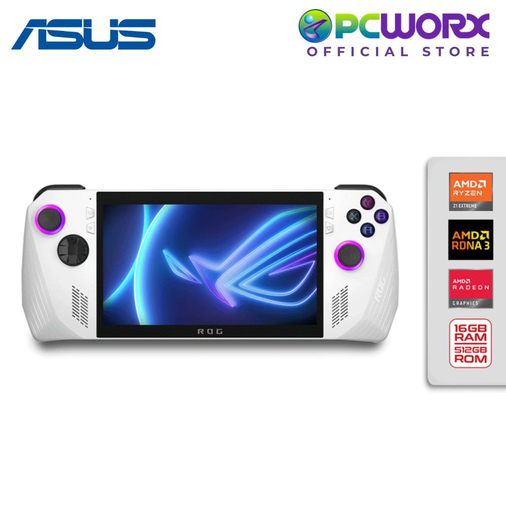 Asus ROG Ally AMD Ryzen Z1 / Z1 Extreme - 16GB - 512GB SSD - AMD Radeon ...