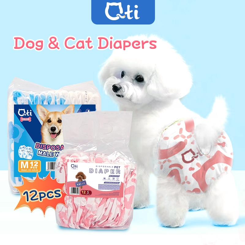 QTI Pet Diaper Dog Diaper Male Dog Female Dog 100% Cotton High Quality ...
