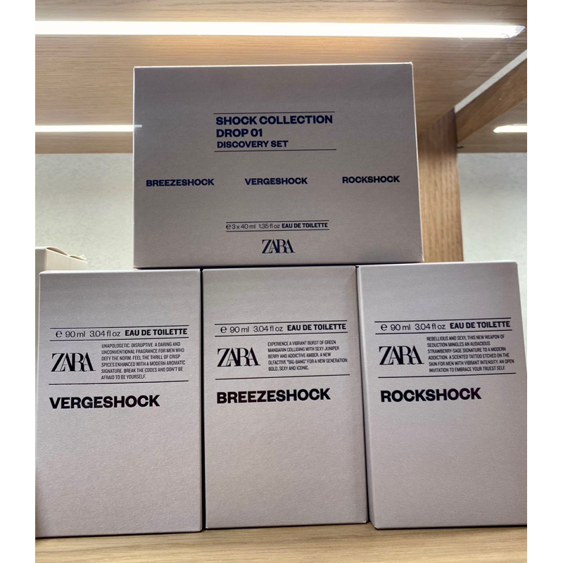 Zara Man Shock Collection Drop 01: Rockshock, Breezeshock Vergeshock ...