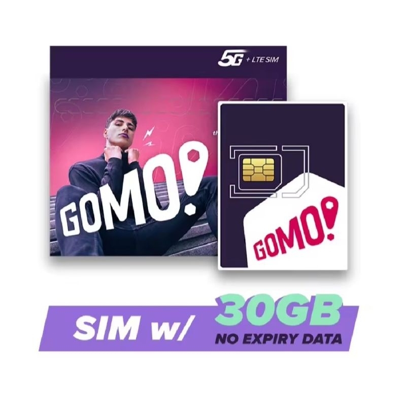 GOMO SIM with 30GB No Expiry Data | Shopee Philippines