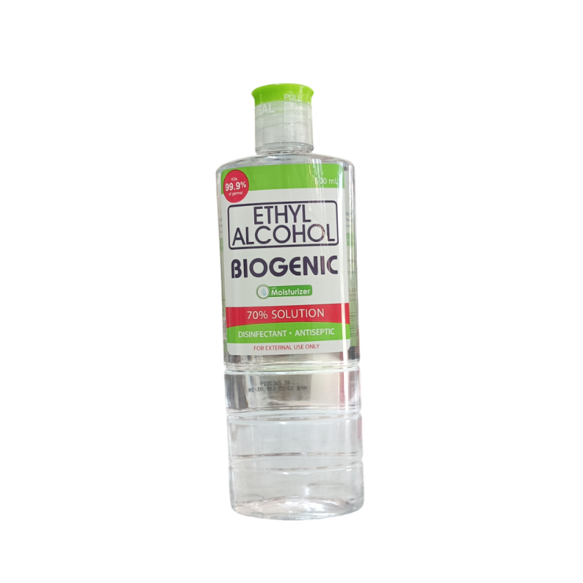 BIOGENIC Ethyl Alcohol 70% 500mL | Shopee Philippines