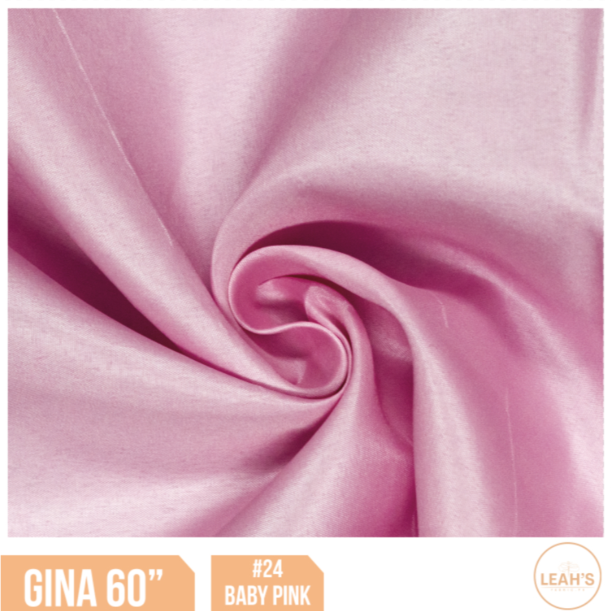 Geena Fabric Cloth Pongee Gina Per Yard (TELA ONLY) | Shopee Philippines