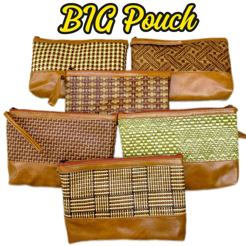 6pcs Banig Pouch Native Banig Hand Pouch Big Pouch Large Compartment ...