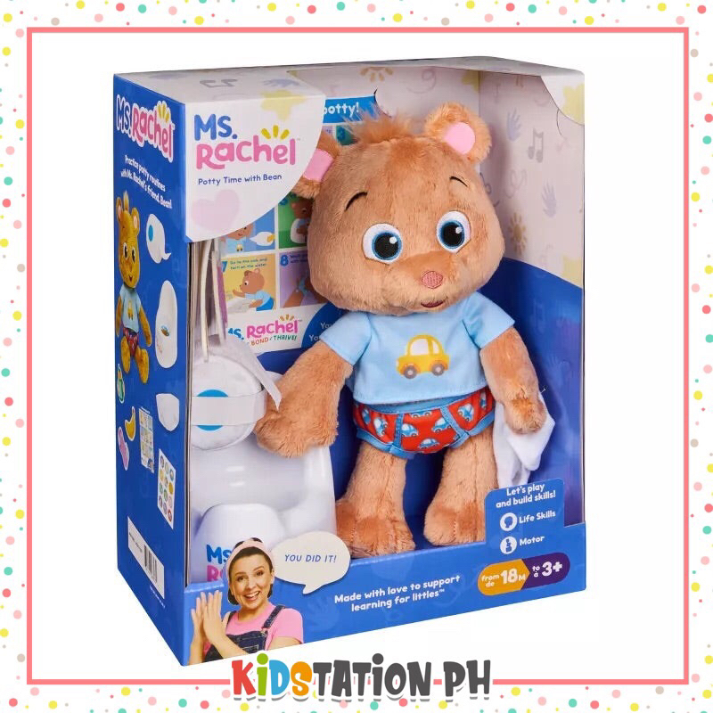 Ms Rachel Potty Time With Bean Plush Toy | Shopee Philippines