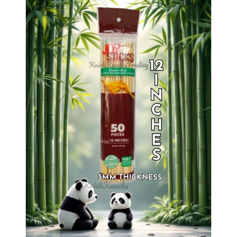 BBQ STICKS 12inches 50pcs (JOY STICK BBQ STICKS) | Shopee Philippines